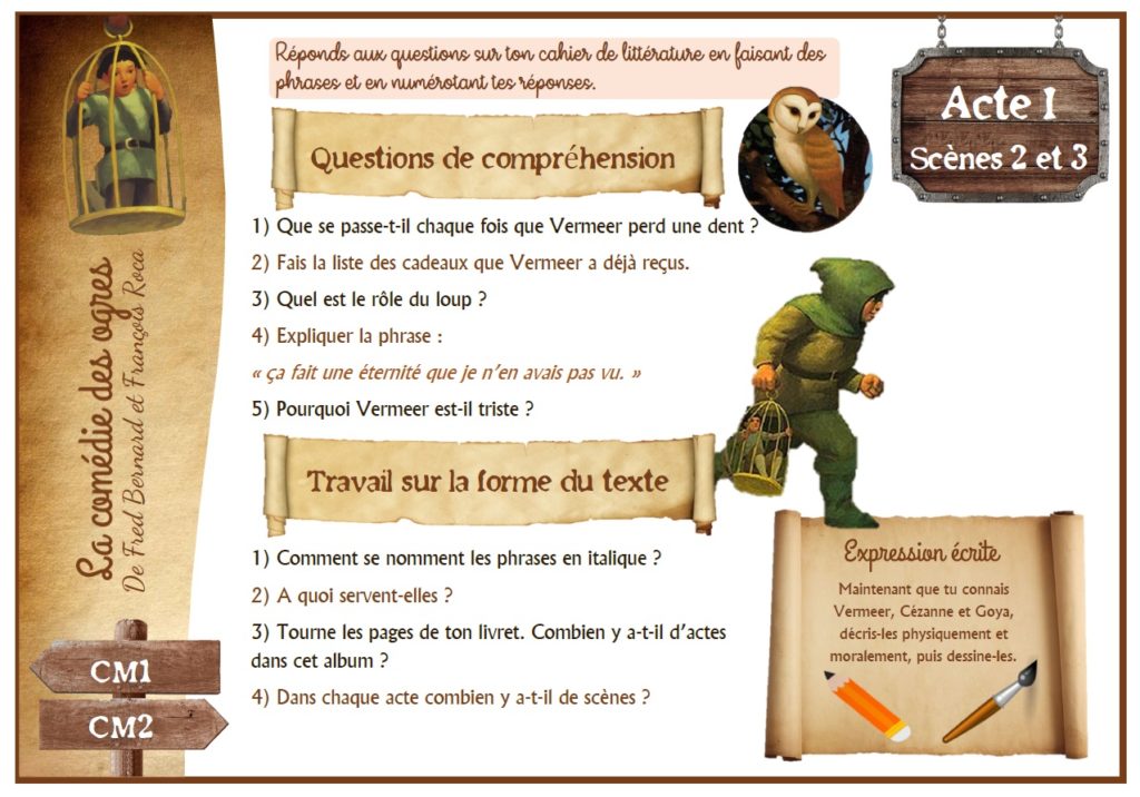 La comédie des ogres – Ecole Primaire Jeanne d'Arc – Pacy-sur-Eure