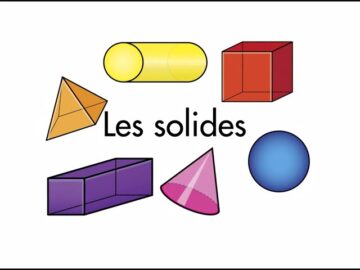 Les solides – Ecole Primaire Jeanne d'Arc – Pacy-sur-Eure