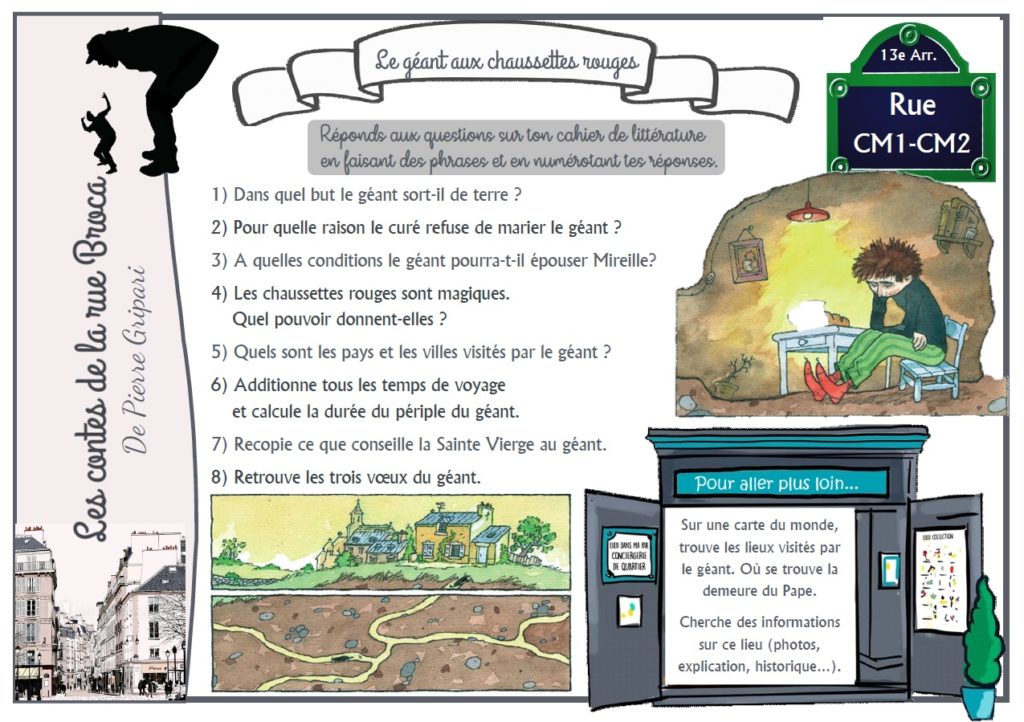 Séquence de littérature : Les contes de la rue Broca – Ecole Primaire ...