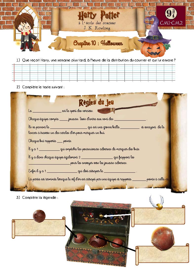 Séquence complète Harry Potter à l’école de sorciers + séances ...