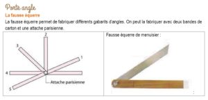 Les angles – Ecole Primaire Jeanne d'Arc – Pacy-sur-Eure