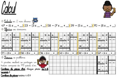 La division – Ecole Primaire Jeanne d'Arc – Pacy-sur-Eure