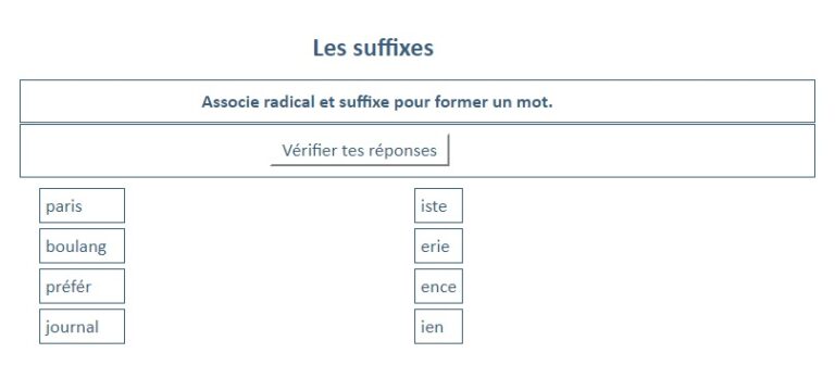 Les familles de mots, préfixes et suffixes – Ecole Primaire Jeanne d ...
