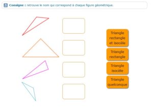 Triangles et quadrilatères – Ecole Primaire Jeanne d'Arc – Pacy-sur-Eure